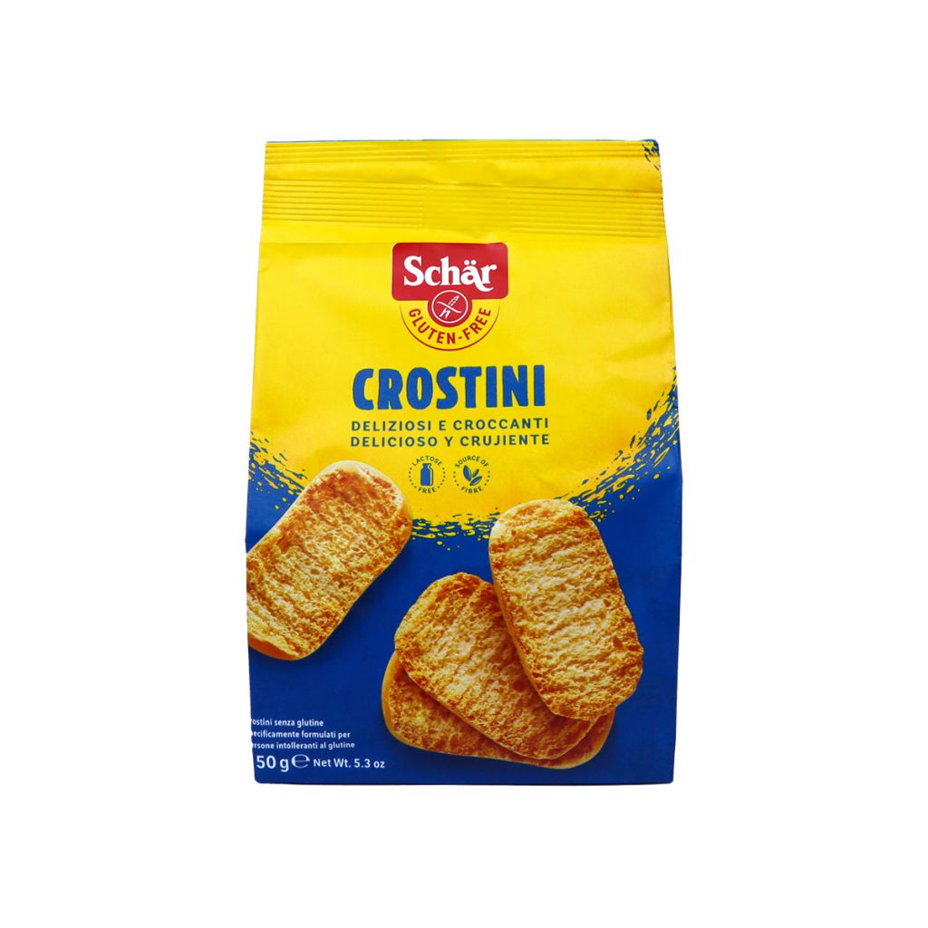 Crostini libre de gluten Schar 150g – NATURAL FOODS | Wibgus SAC